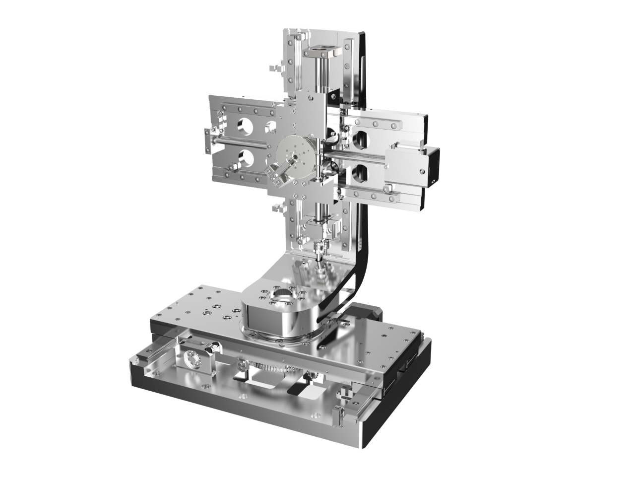 High Precision 5 - Axis Vacuum Motion Platform - Unparalleled Precision ...