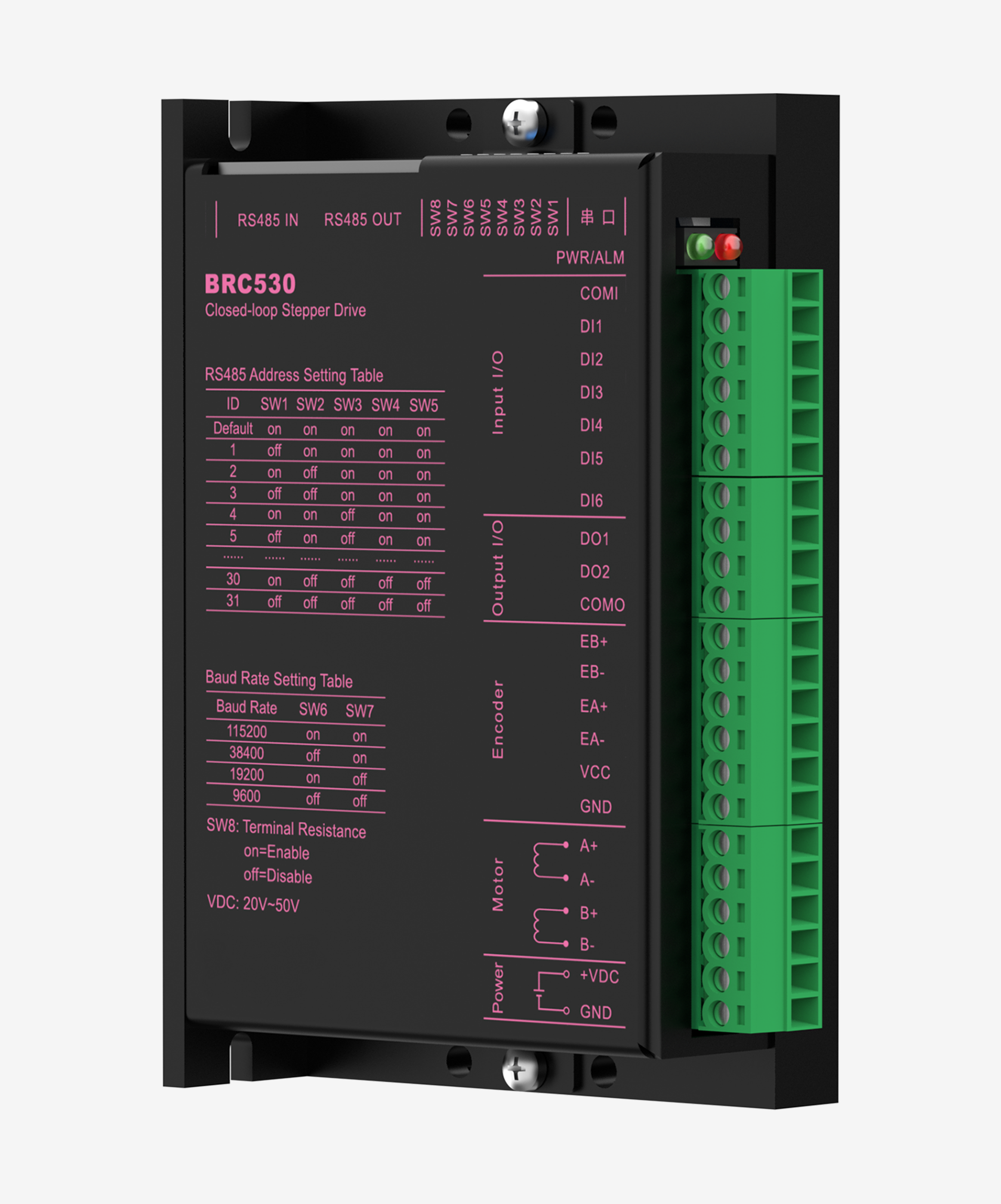 Stepper Motor Split - Type Driver - BRC530: High - Performance Solution ...